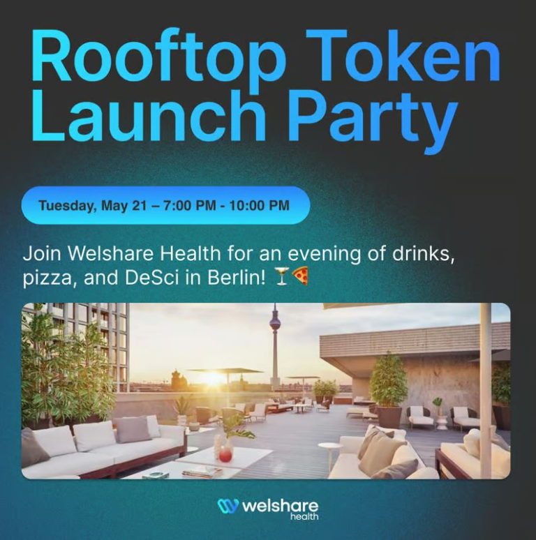 Rooftop Token Launch Party with Drinks and Pizza by Welshare Health ...
